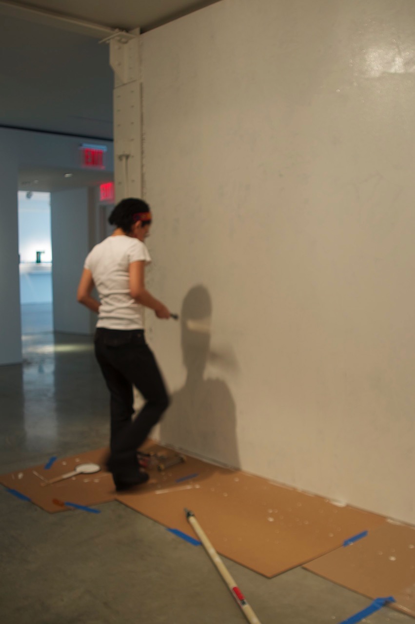 Marker Mural at Barry Friedman – Kukuli Velarde